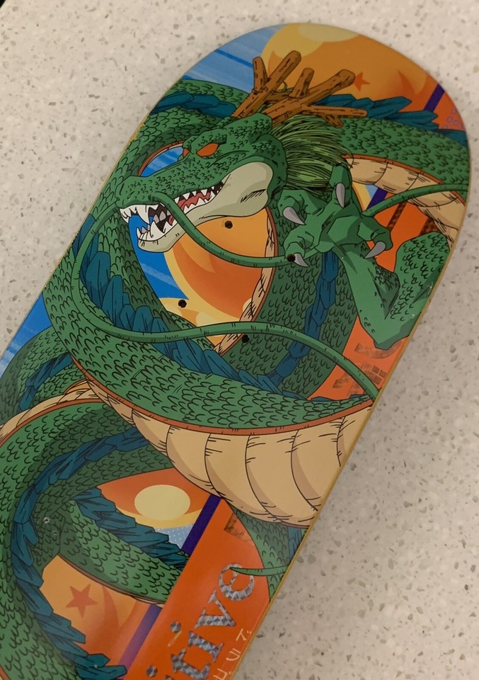 PRIMITIVE X DRAGON BALL Z SHENRON Skateboard DECK Rare Retired Series ...