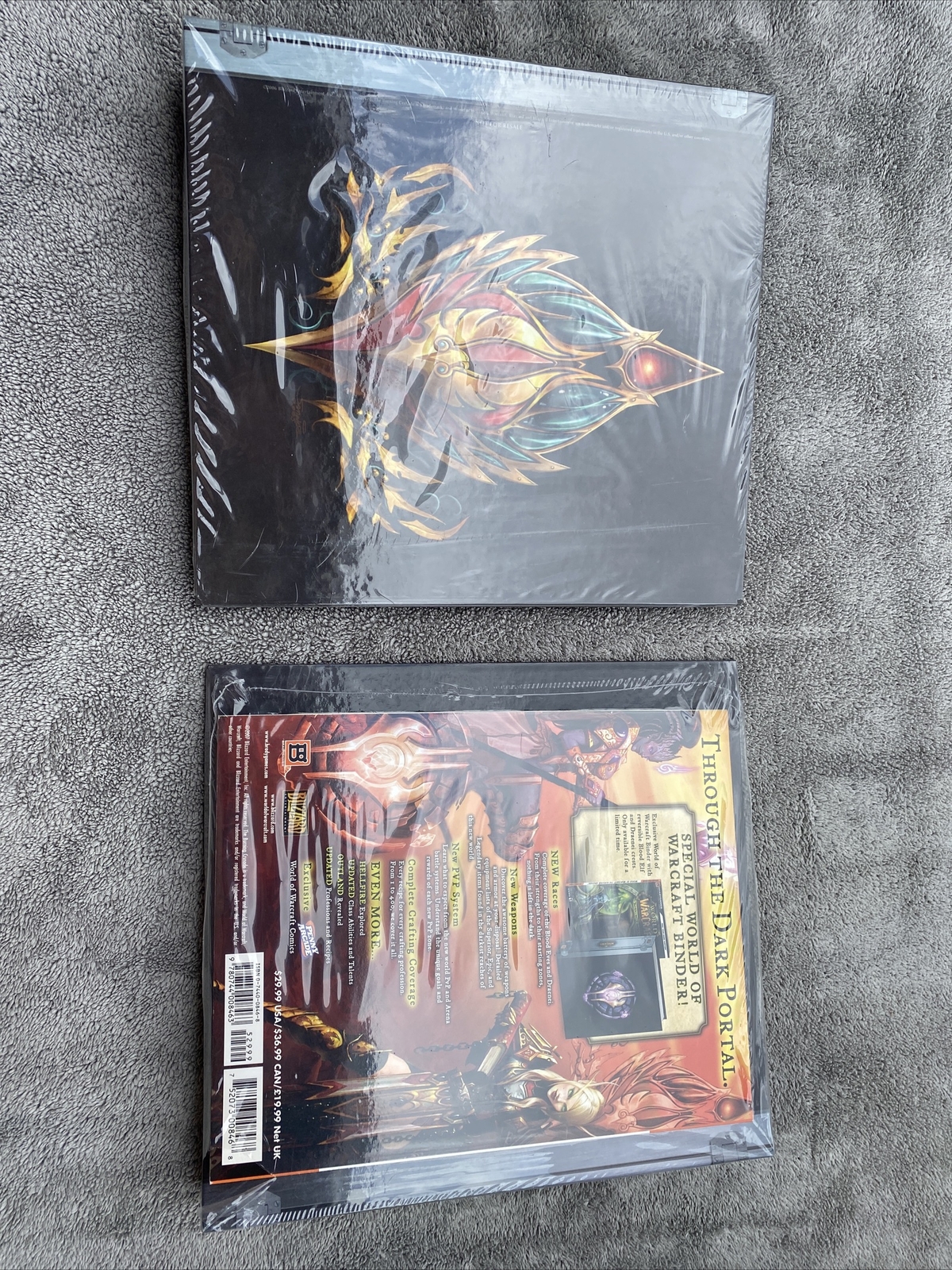 World of Warcraft:The Burning Crusade Collector's Edition Binder Bundle ...