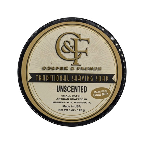Unscented Shaving Soap - by Cooper & French (Used) | eBay