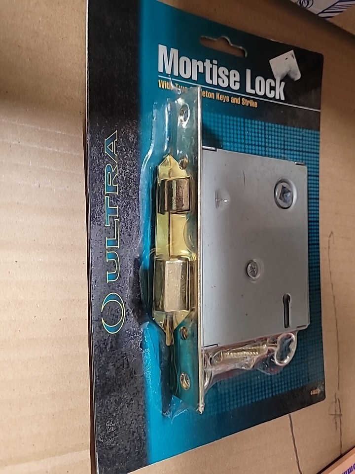 Full Mortise Lock with Key and Strike Plate - Antique Style Lock Drawer ...