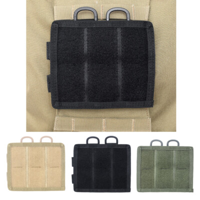 Hook and Loop Tactical Morale Patches Board Molle Attachment for Molle ...