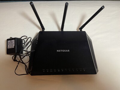 Netgear R6700v2 Nighthawk AC1750 Dual Band Gigabit Smart Wi-Fi Router ...