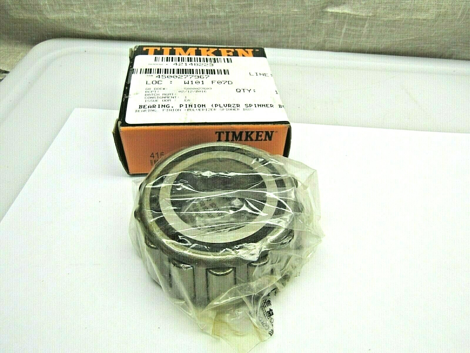 Timken USA 415 -20024 1-1/2" Bore Tapered Roller Bearing Cone | eBay