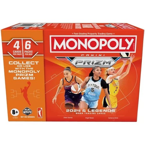 2024 PANINI PRIZM MONOPOLY WNBA BLASTER PACK (1) NEW / SEALED- CAITLIN ...
