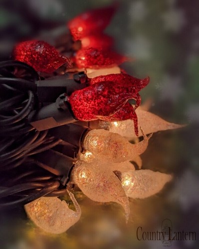 Incandescent Silicone dipped 100 Ct Mini String Light Peppermint Stick ...