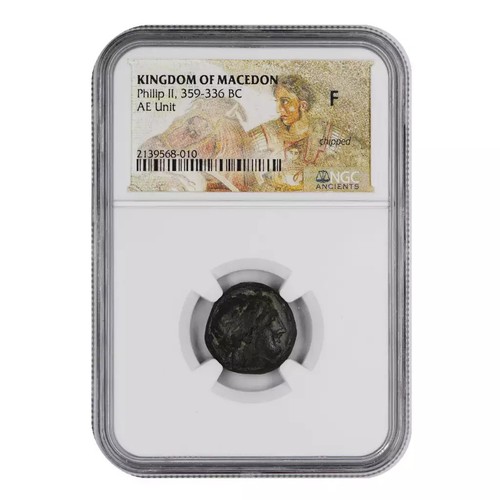 359-336 BC Kingdom of Macedon Philip II, AE Unit NGC Ancients F | eBay