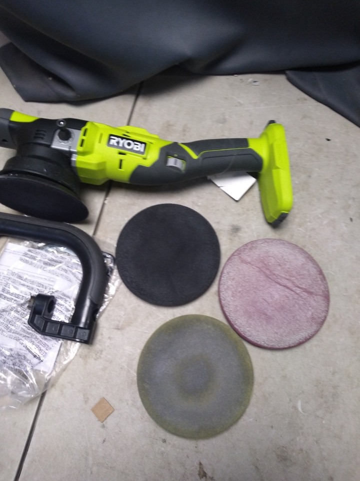 Ryobi 18volt 5 In. Variable Speed Dual Action Polisher Tool Only ...