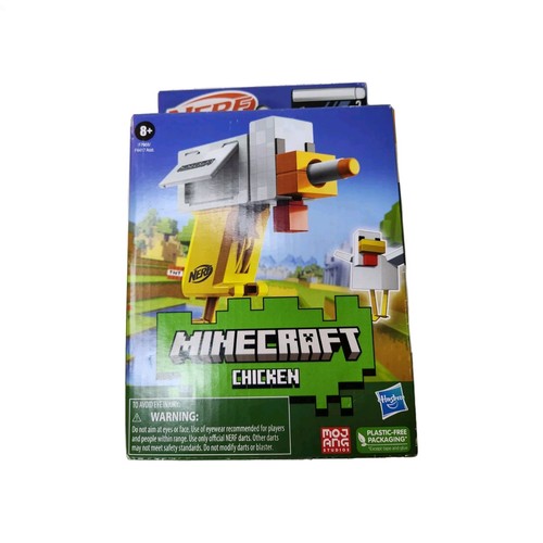 Minecraft Nerf Gun Chicken Mini Blaster NEW 195166214917| eBay