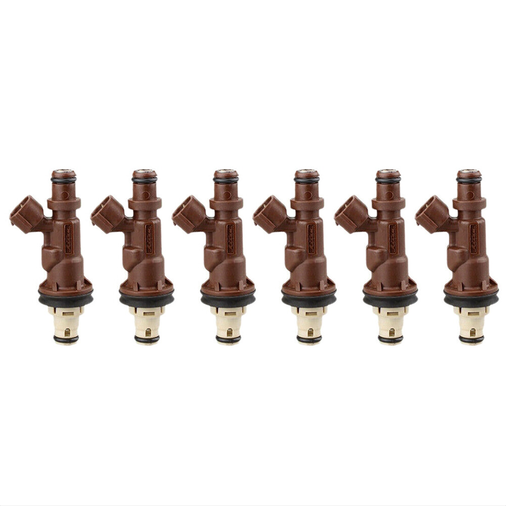 6PCS Fuel Injectors OE 23250-62040 For Toyota Hilux VZN Prado VZJ90 95 ...