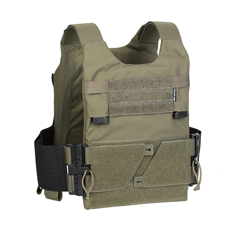 PEW Tactical Vest LV119 OVERT Plate Carrier Airsoft Vest Front Rear ...