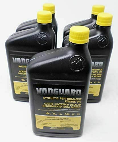 Briggs & Stratton 5 Pack 15W-50 Quarts Full Synthetic Vanguard Engine ...
