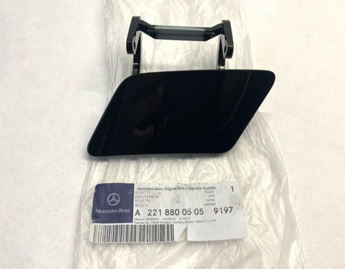 MERCEDES-BENZ S W221 LEFT HEADLAMP WASHER COVER CAP A22188005059197 NO ...