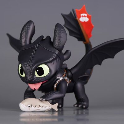 nendoroid 2238 How to Train Your Dragon Toothless Night Fury toy action ...