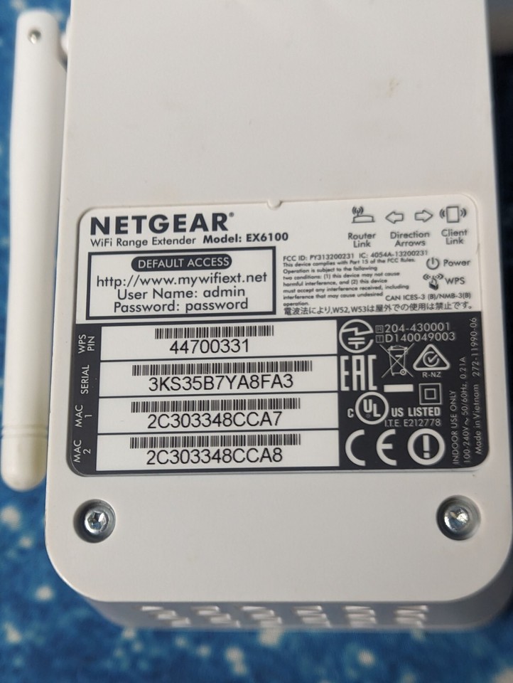 netgear wifi range extender ex6100 Used | eBay