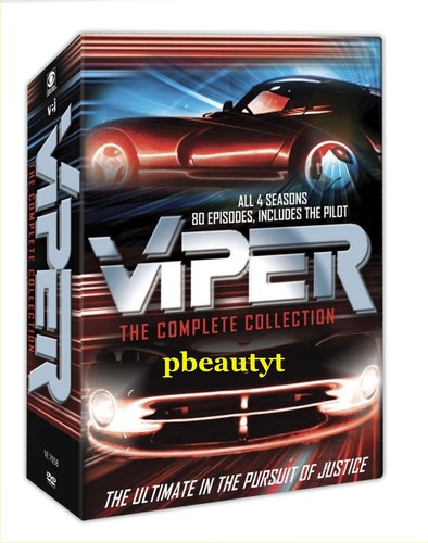VIPER Complete TV Series Collection (14-DVD Set,Seasons 1 2 3 4,80 Ep ...