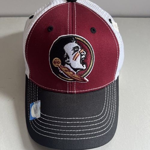 FSU Florida State Seminoles Embroidered Logo Snapback Hat Baseball Cap ...