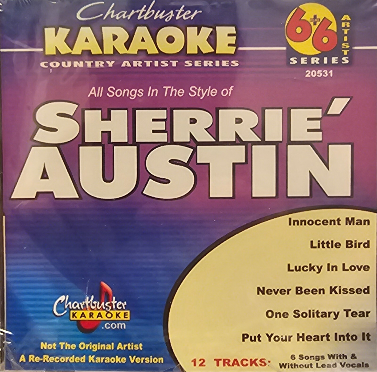 20531 SHERRIE AUSTIN CHARTBUSTER KARAOKE CDG | eBay