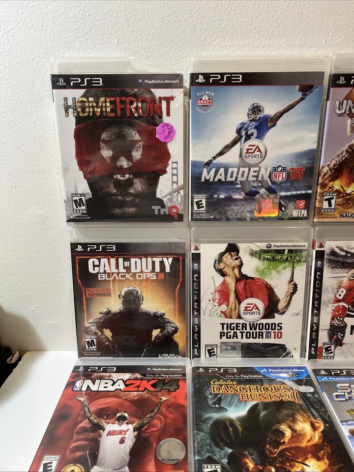 Lot of 20 Sony PlayStation 3 PS3 Games | eBay