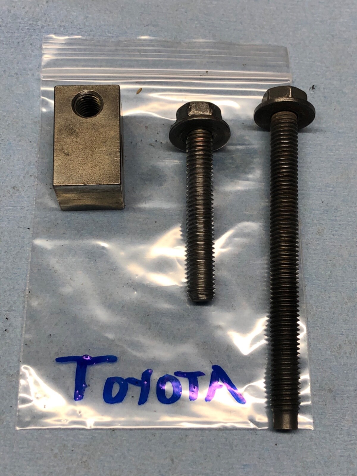 Toyota alternator adjustment bolt, mount nut and lock bolt, power ...