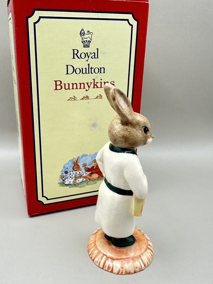 Royal Doulton BATHTIME Bunnykins 1994 Vintage Figure - DB 148 BOXED ...