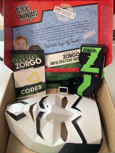 Spy Ninjas Top Secret Project Zorgo MISSING PIECES- Read! | eBay