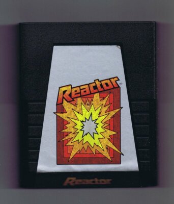 ORIGINAL Vintage TESTED 1982 Atari 2600 Reactor Game Cartridge | eBay