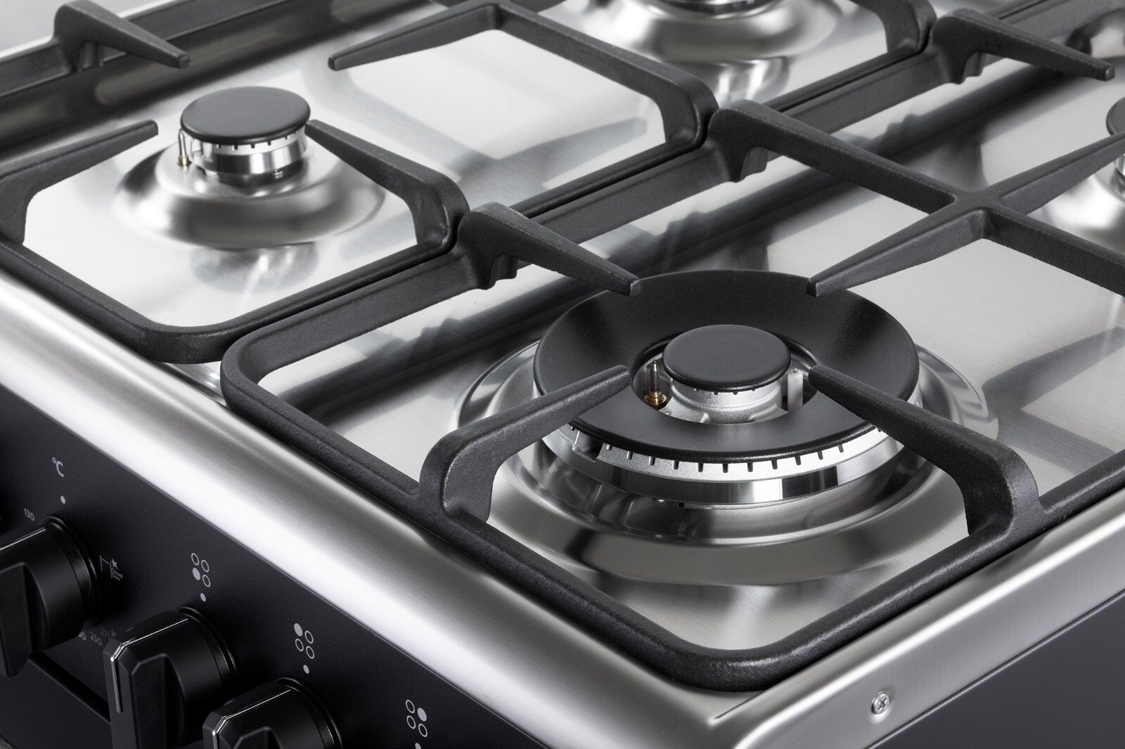 DeLonghi DSC 626 G-1 BL 60cm Modern Single Cavity Gas Range-Style ...