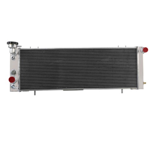 3 Row Aluminum Radiator For 91-01 Jeep Cherokee XJ/Comanche 2.5L 4.0L ...