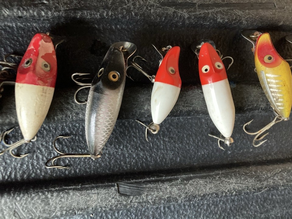 VINTAGE HEDDON RIVER RUNT LURE LOT | eBay