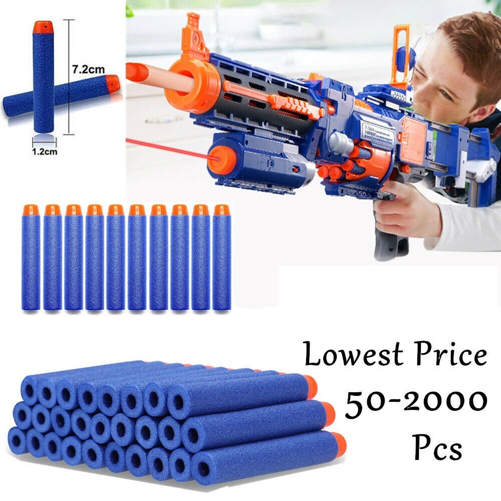Nerf Gun Bullets AM0299 Thunder Strike Gun Toy High Speed Soft