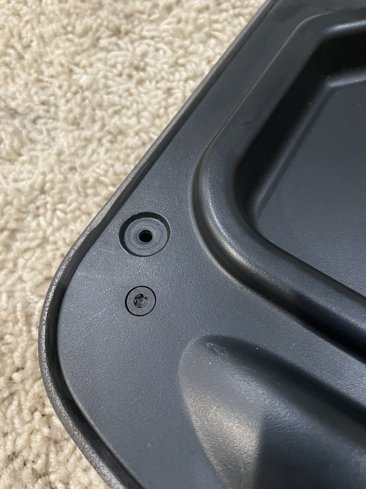 Ford Excursion F-250 F250 F350 Front Center Console Top Lid Black ...