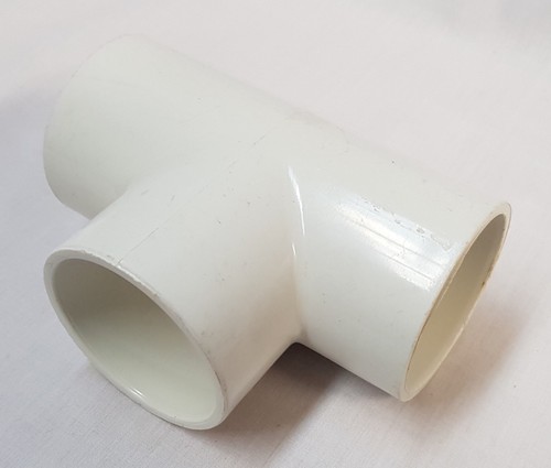 PVC T 50mm 50 mm SWIMMING POOL SPA WATER PUMP FILTER JOINER JOIN PIPE ...