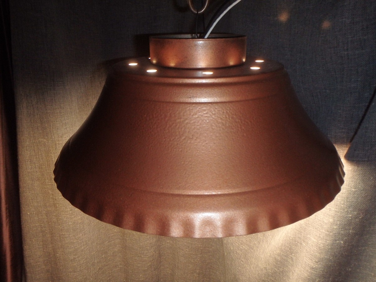 Moe Copper Light Fixture 1950s Mid Century Modern Lighting | Luminesy