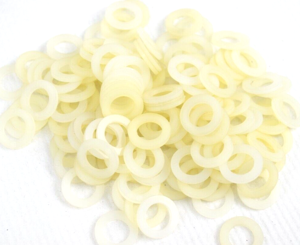 Nylon Washer 5/8 OD 3/8 ID Plastic Flat Spacer | eBay