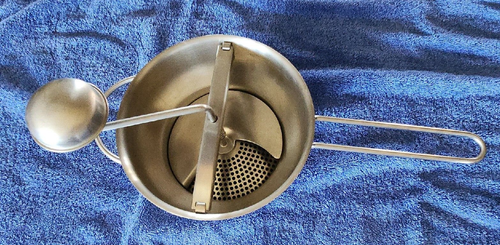 Stainless Steel Masher Ricer Strainer | eBay