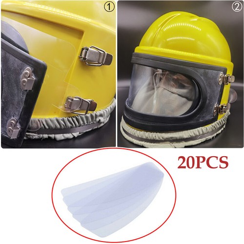 20 X Outer Lens for Sandblast Helmet Safety Shield for Sandblaster ...