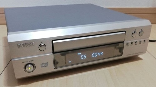 DENON DCD-F101 Compact CD Player Mini Hi-Fi Component System Silver ...