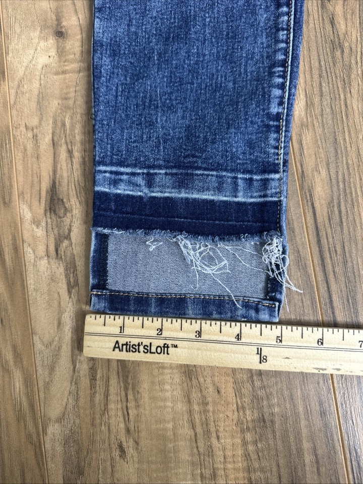 Rampage Women's Skinny Sophie Mod Rise Jeans Size 1 Dark Wash Blue | eBay