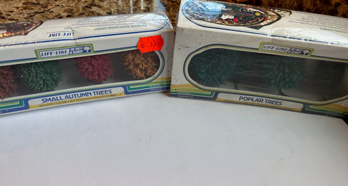 2 Sets Of New All Scale Trees For Train & Road Racing Layouts By Life ...