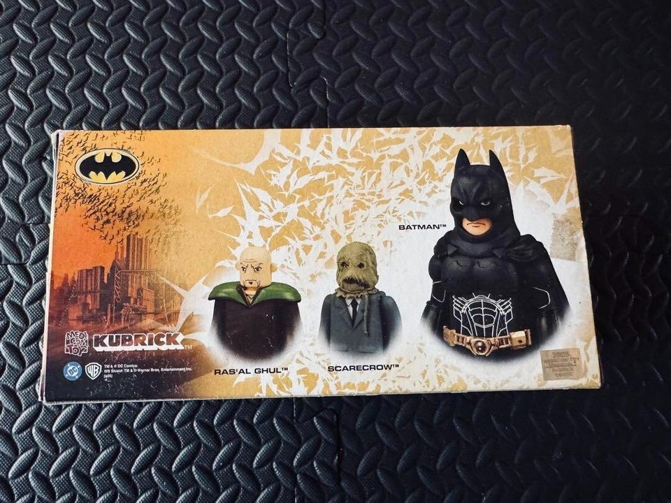 NEW KUBRICK BATMAN BEGINS 3-Figure Set - Unopened | eBay