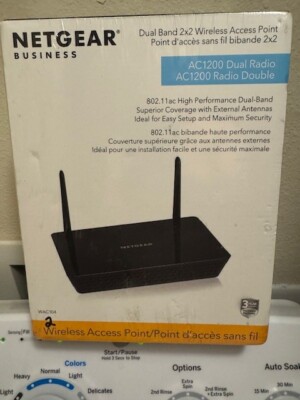 NETGEAR Business Dual Band wireless Access Point AC1200 Dual Radio | eBay
