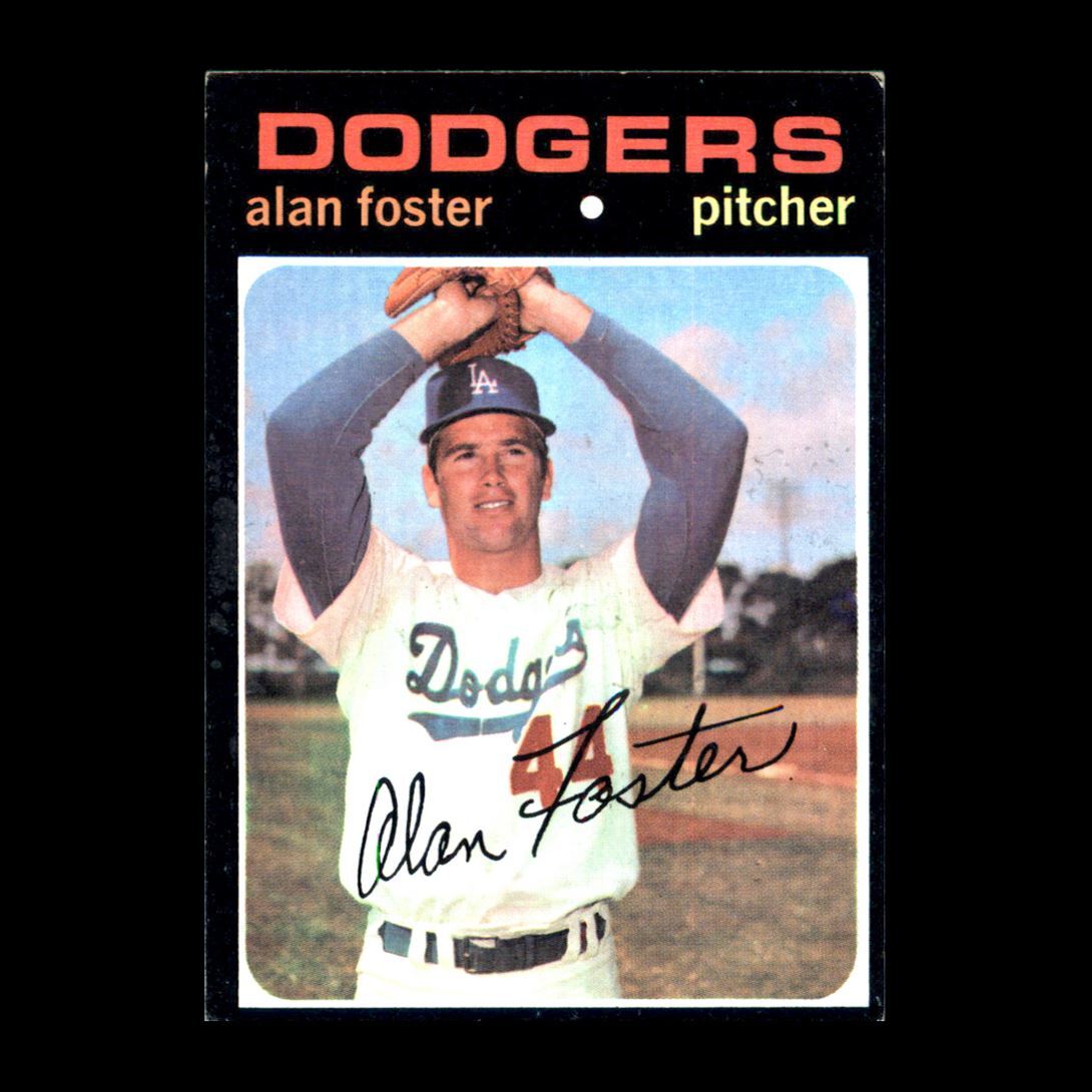 Alan Foster 1971 Topps Cleveland Indians #207 Set Filler! 2 | eBay