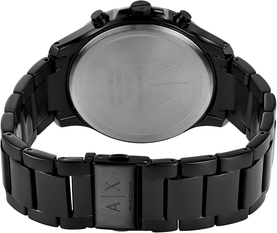 [A|X Armani Exchange] Watch HAMPTON AX2429 Men's Black | eBay