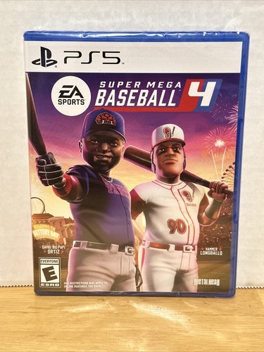 PlayStation 5 Super Mega Baseball 4 EA Sports PS5 MLB Video Game Sealed ...