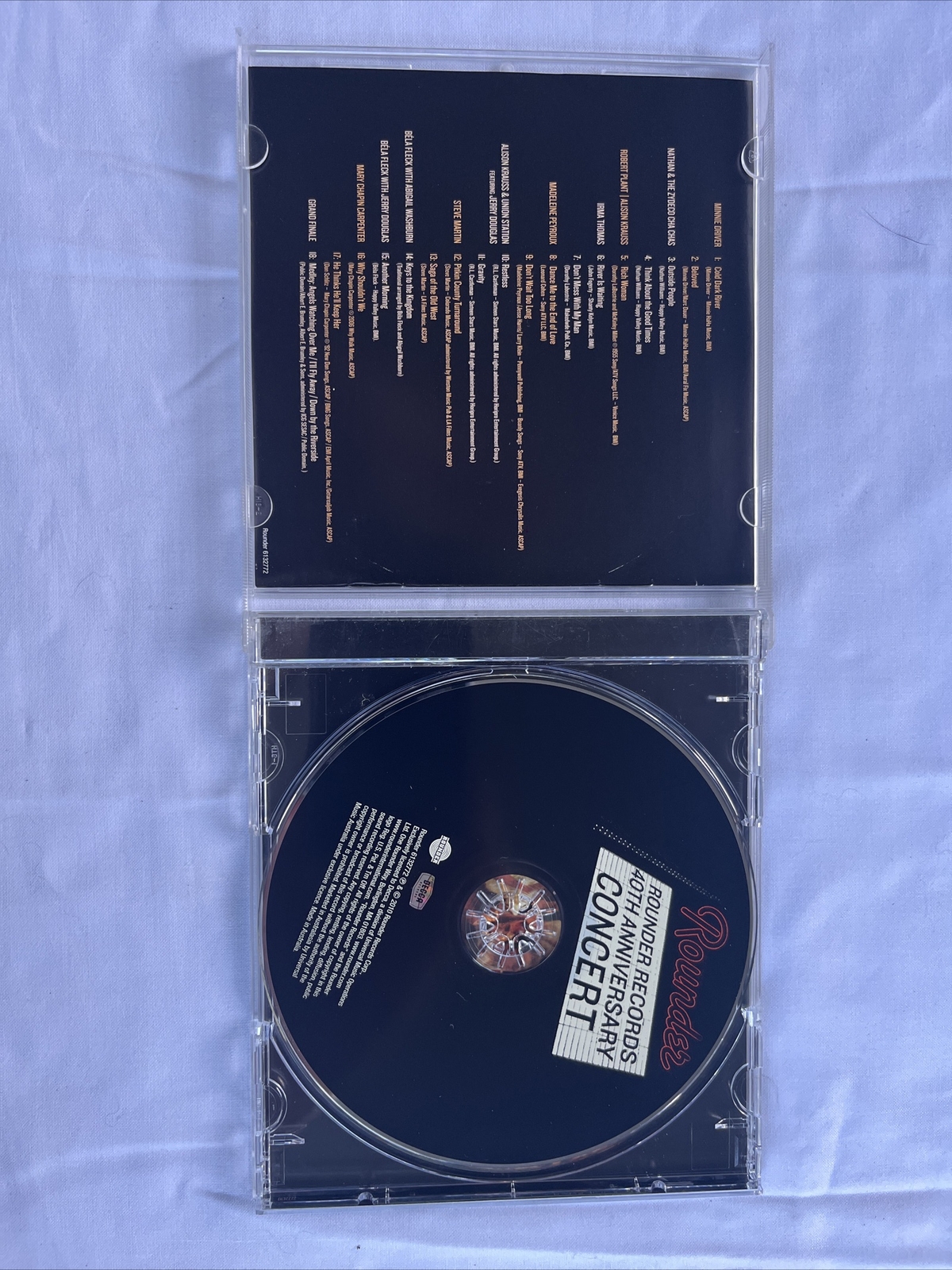 Rounder Records 40th Anniversary Concert by Various Artists (CD, 2010 ...