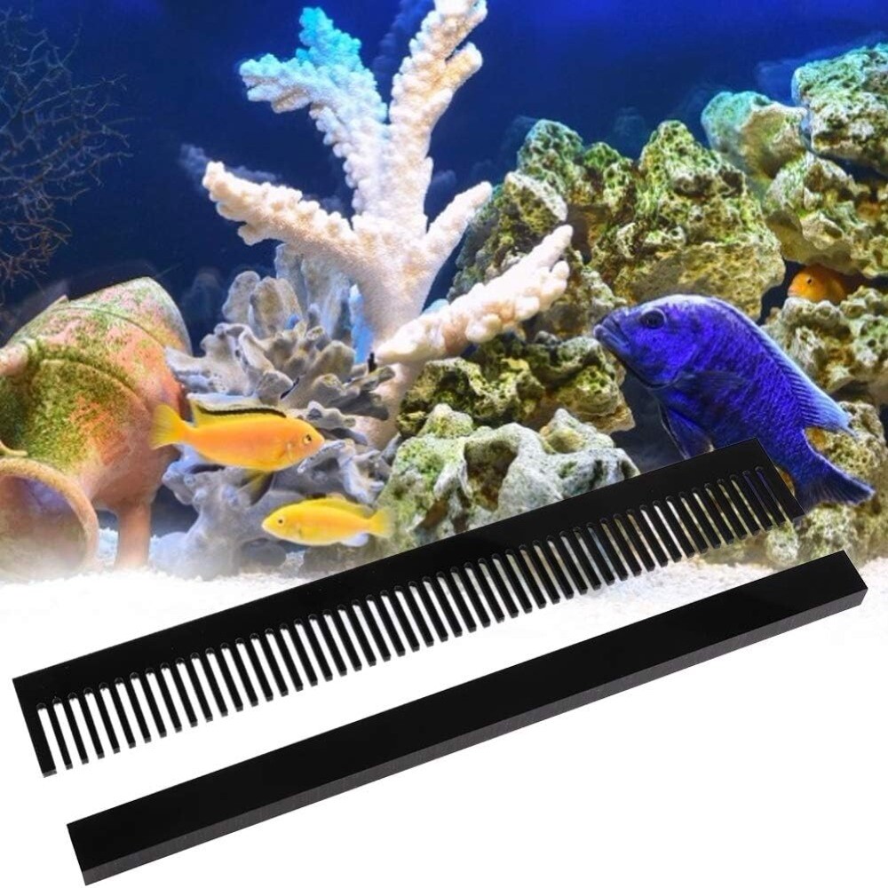 Black Weir Comb Acrylic Fish Comb Stable Aquarium | eBay