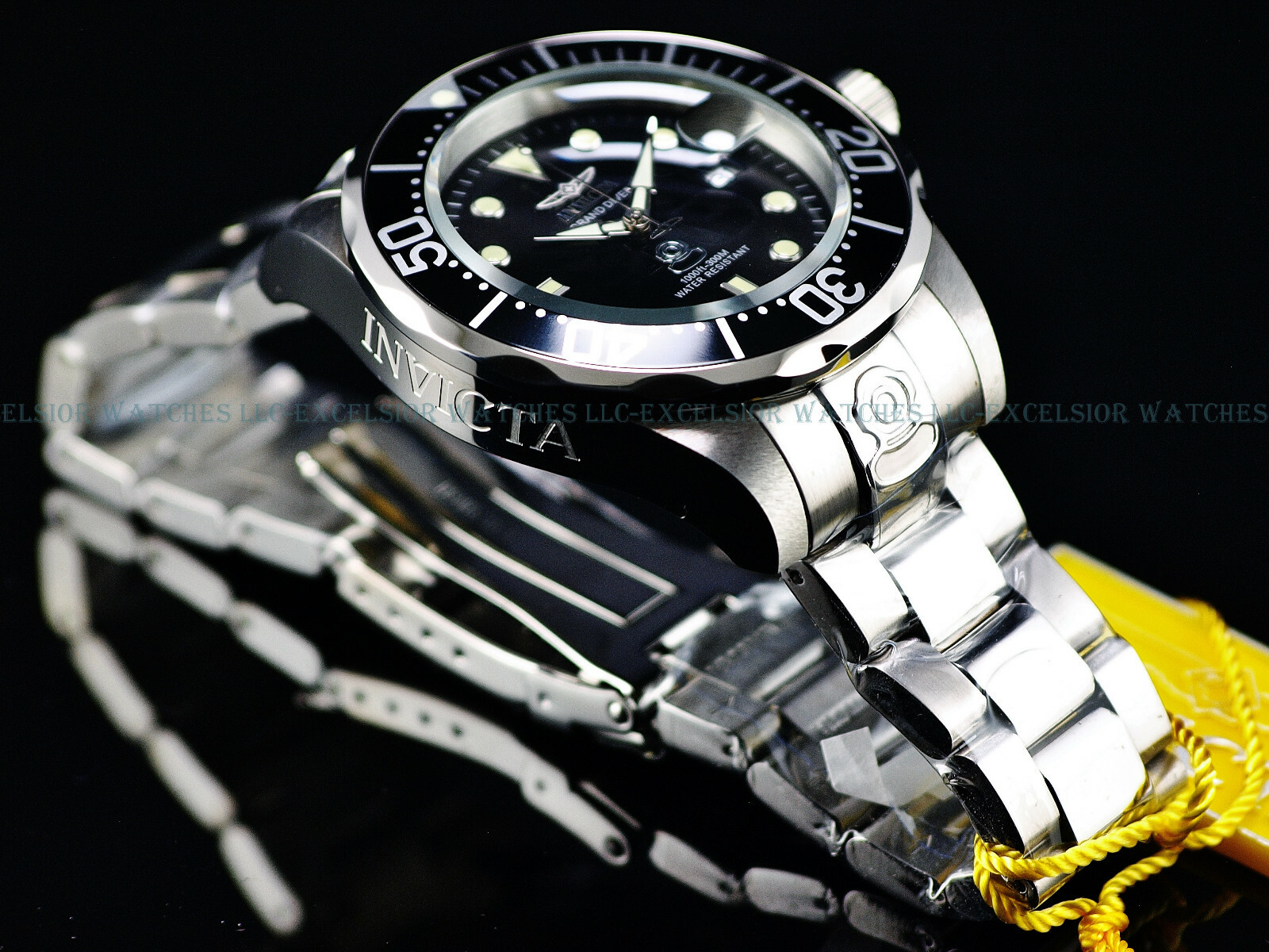 Invicta Pro Diver Men's Black Watch - 3044 for sale online | eBay