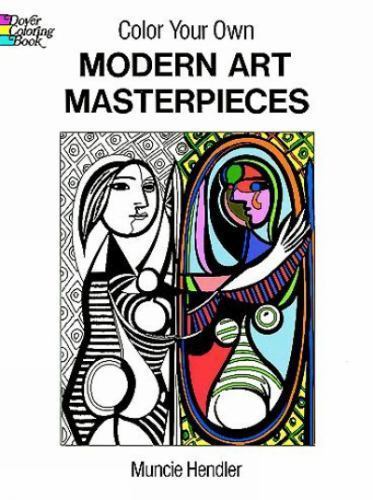 Color Your Own Modern Art Masterpieces by Hendler, Muncie; Coloring ...