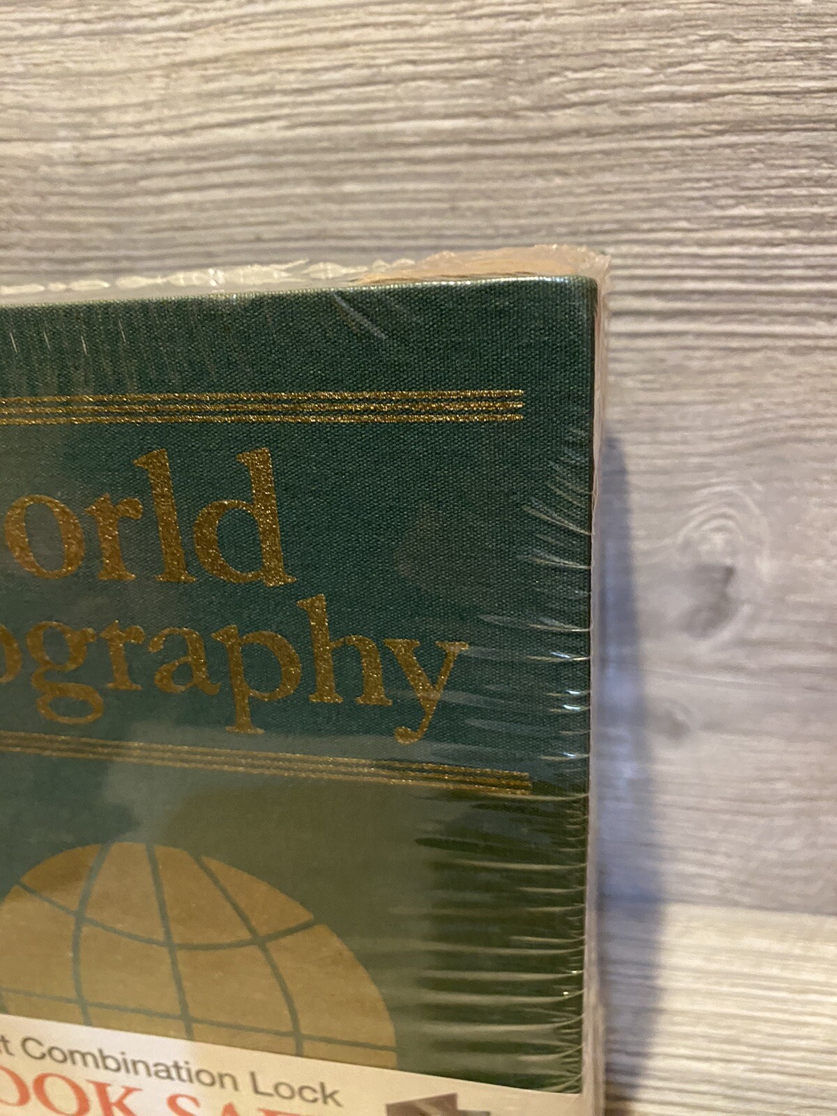 3 Digit Combination Lock Book Safe: World Geography Model 4090 Green | eBay