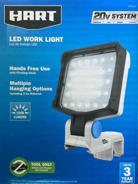 HART HPWL01 20V LED Work Light (Body Only) for sale online | eBay